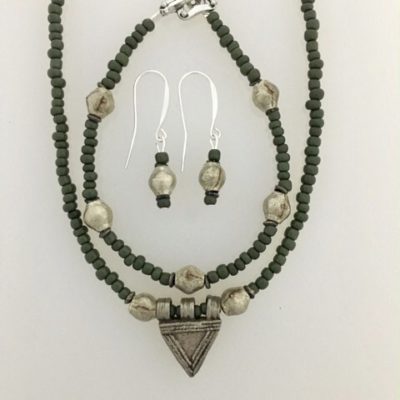 Green Talisman Jewellery Set | Ponderosa Designs